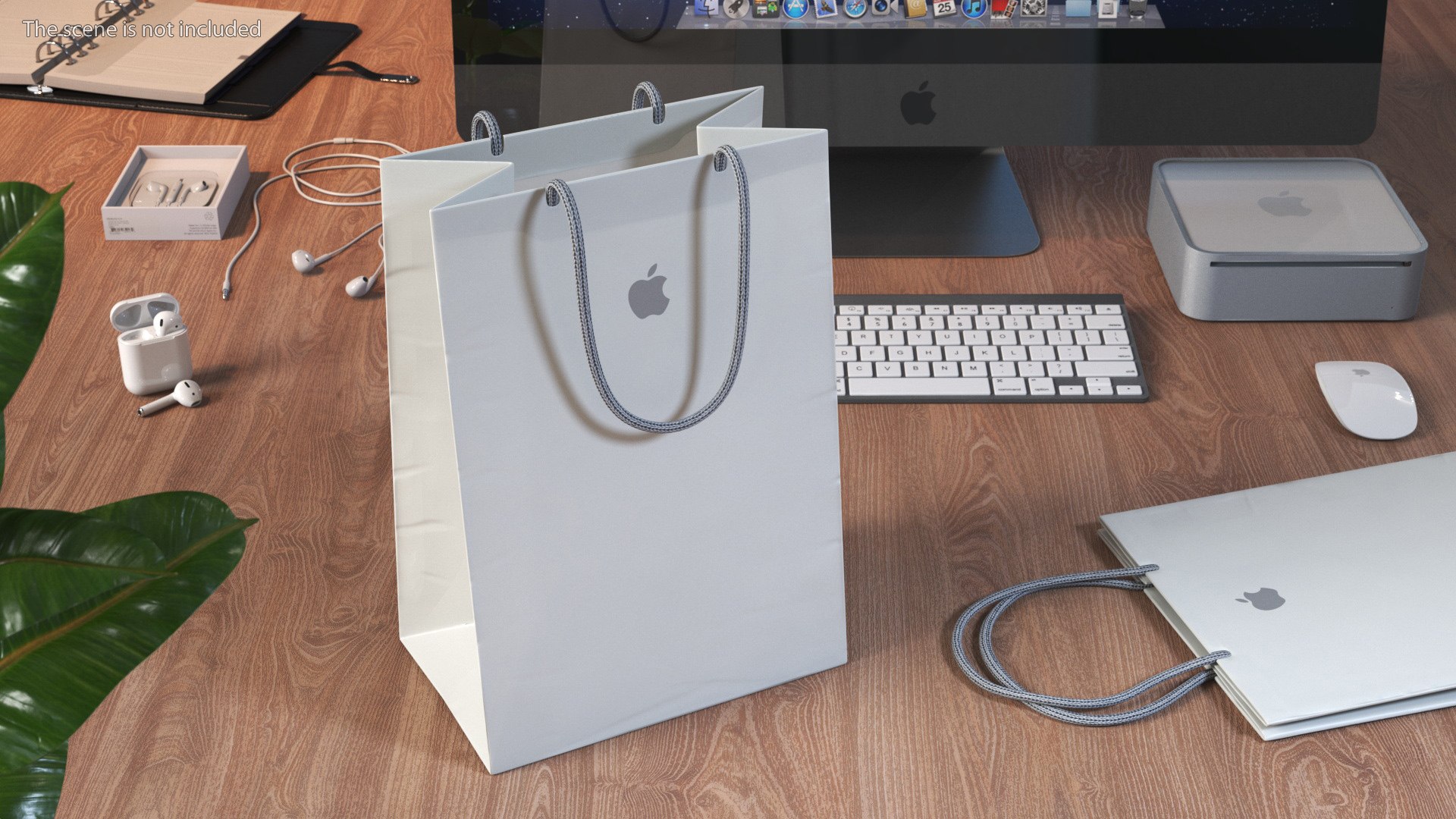 Apple Store Paper Bag Medium 3D Model - TurboSquid 2373268