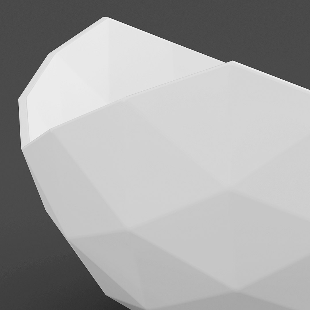3dsmax Geometric Bowl