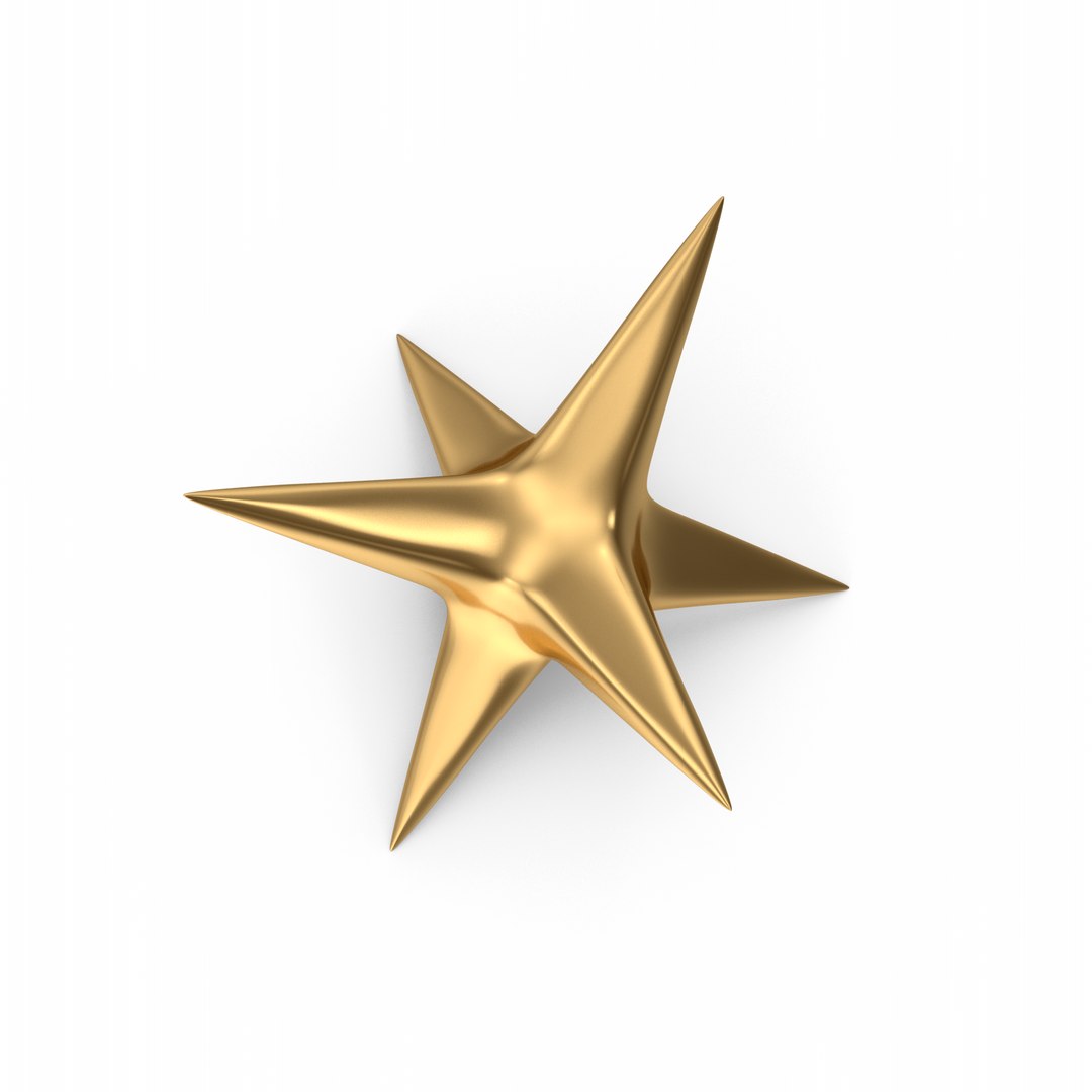 3D Model Gold Sharp Spike - TurboSquid 2247602