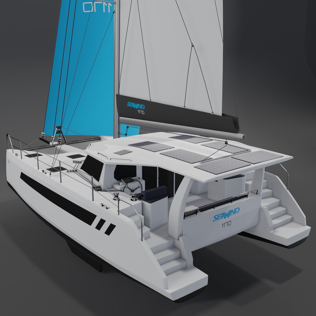 Seawind 1170 Catamaran 3D Model 3D - TurboSquid 2340312