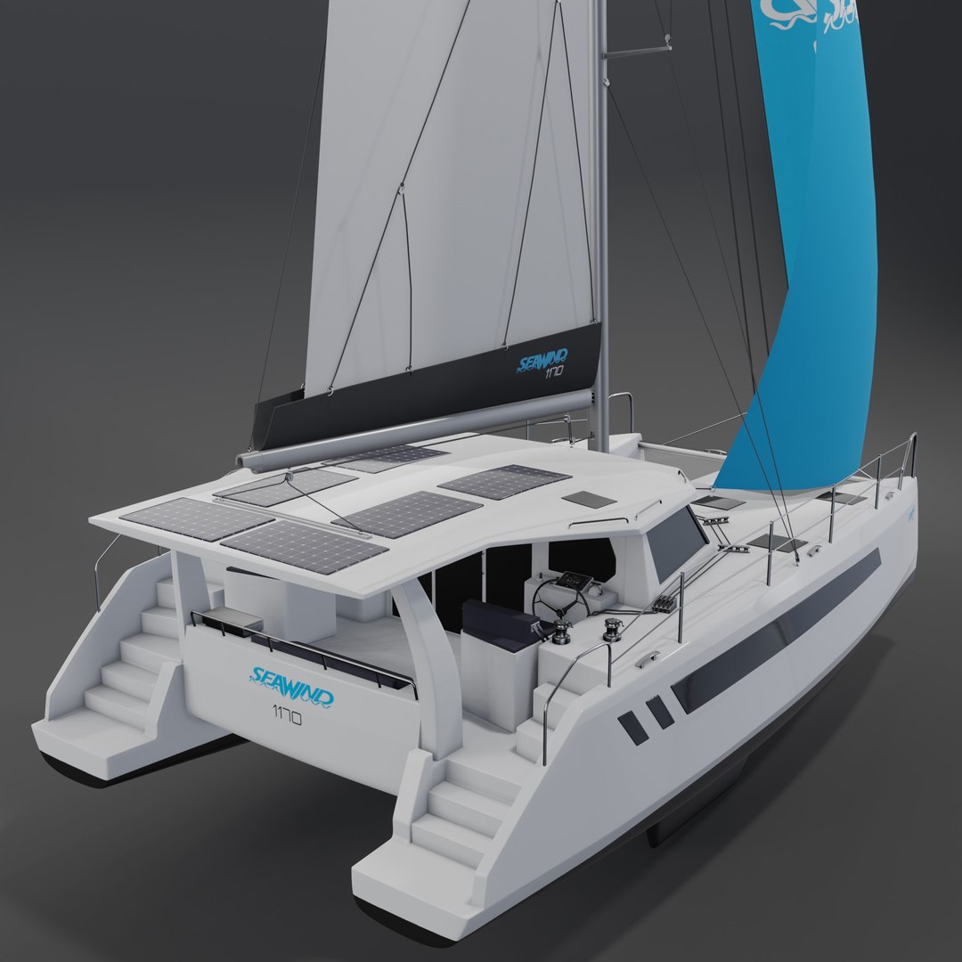 Seawind 1170 Catamaran 3D Model 3D - TurboSquid 2340312