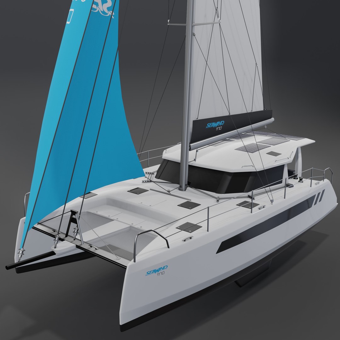 Seawind 1170 Catamaran 3D Model 3D - TurboSquid 2340312