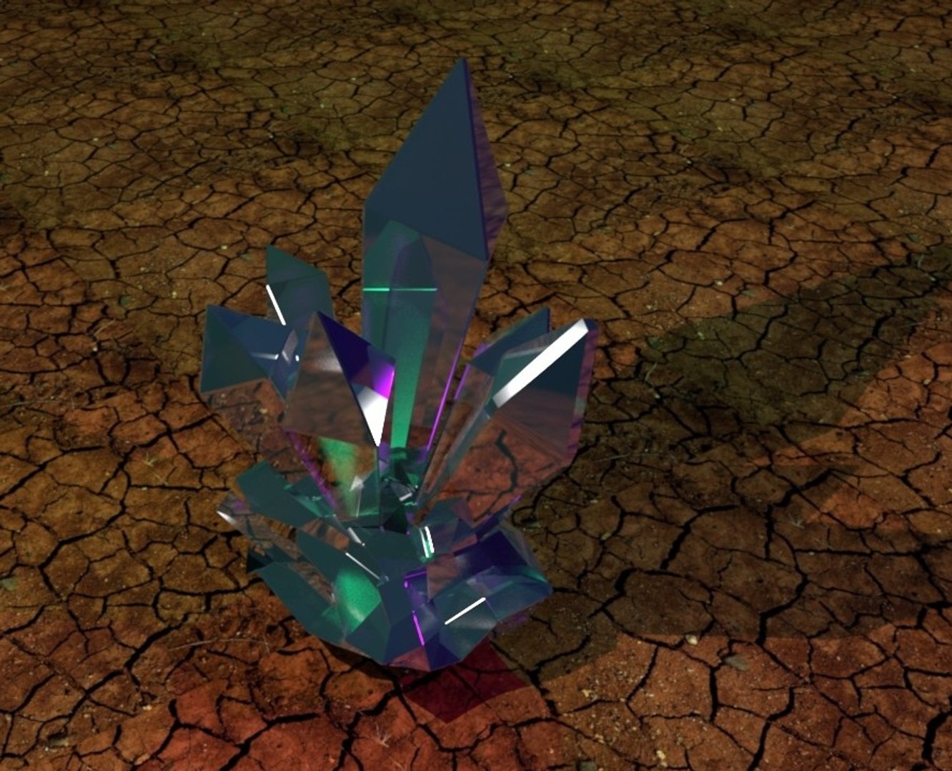 3D Crystalline Fantasy - TurboSquid 1213603