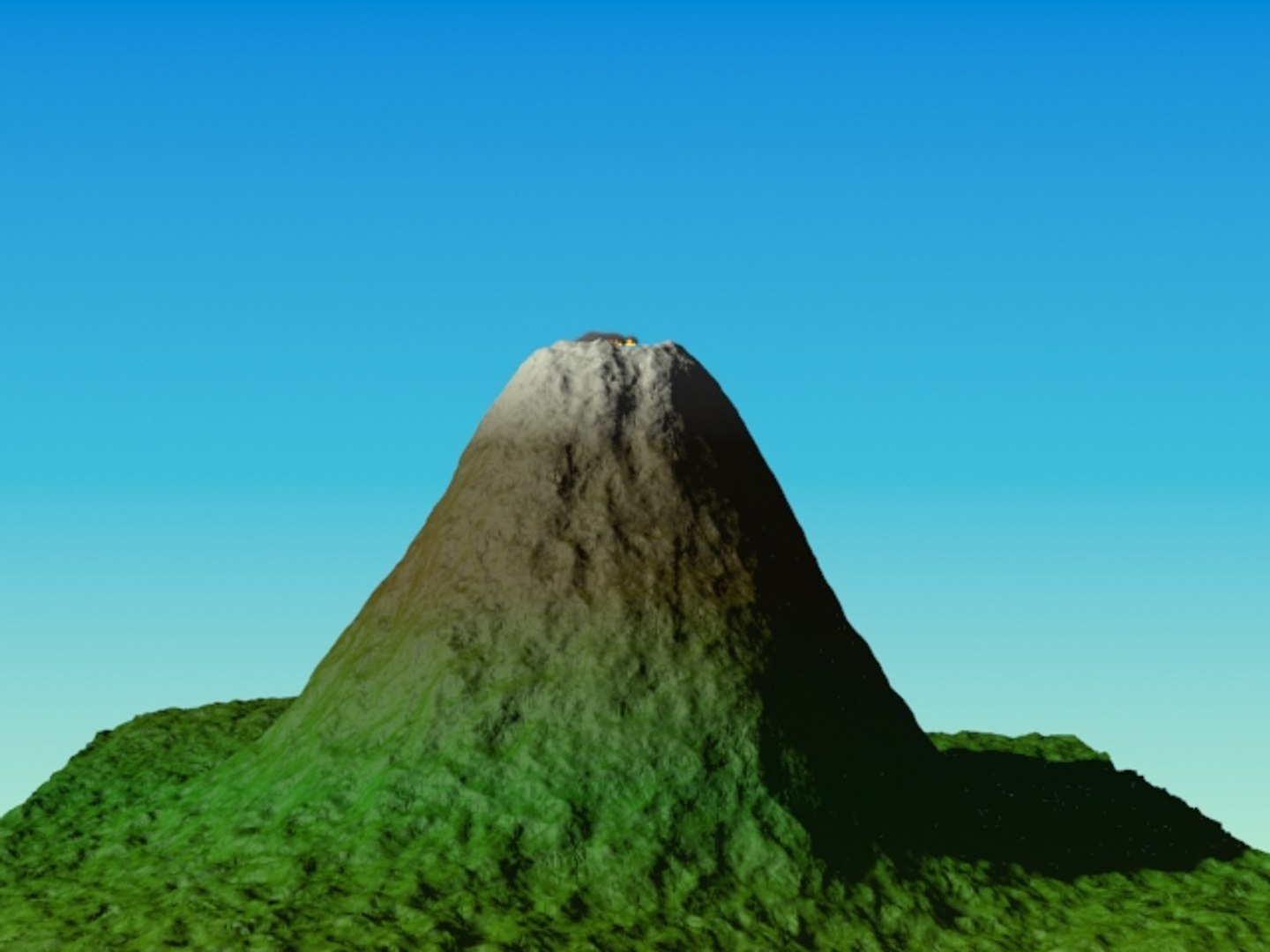 3d Model Mountain