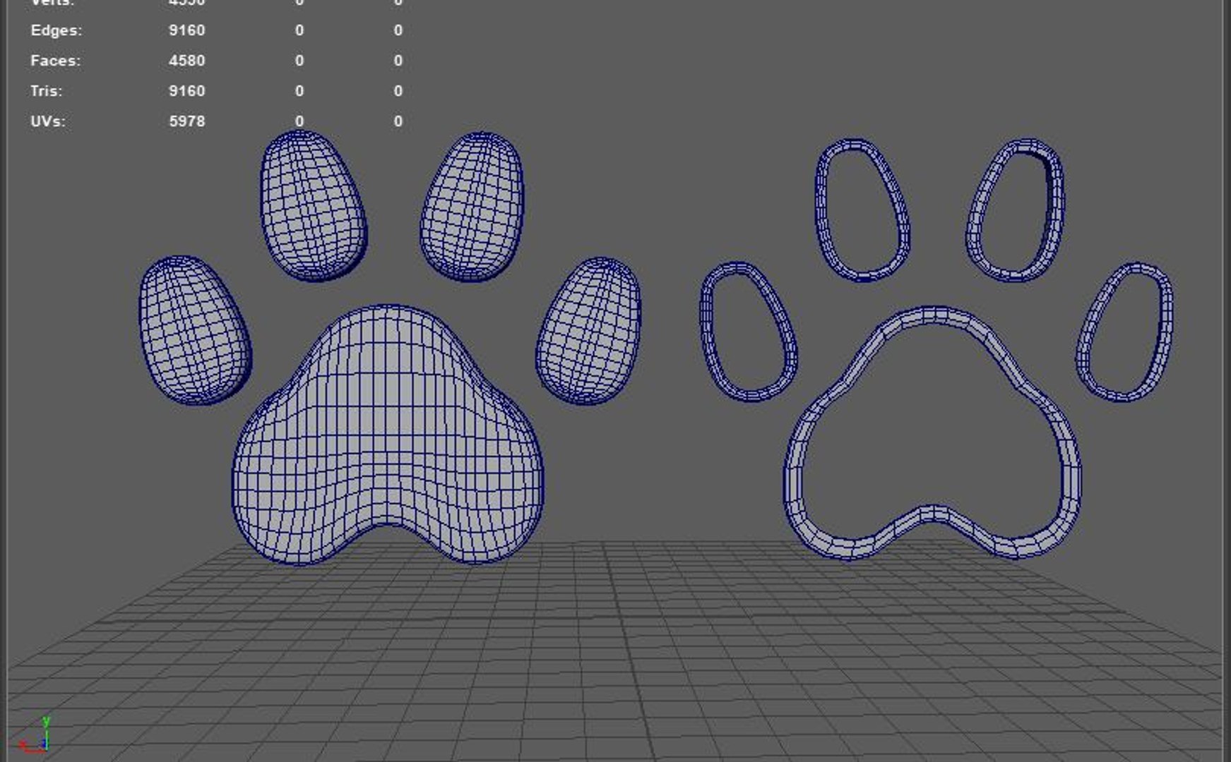 3D Dog Paw 3D Model - TurboSquid 2336966