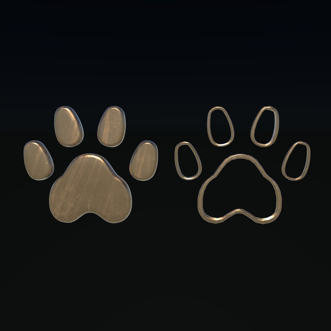 3D Dog Paw 3D Model - TurboSquid 2336966