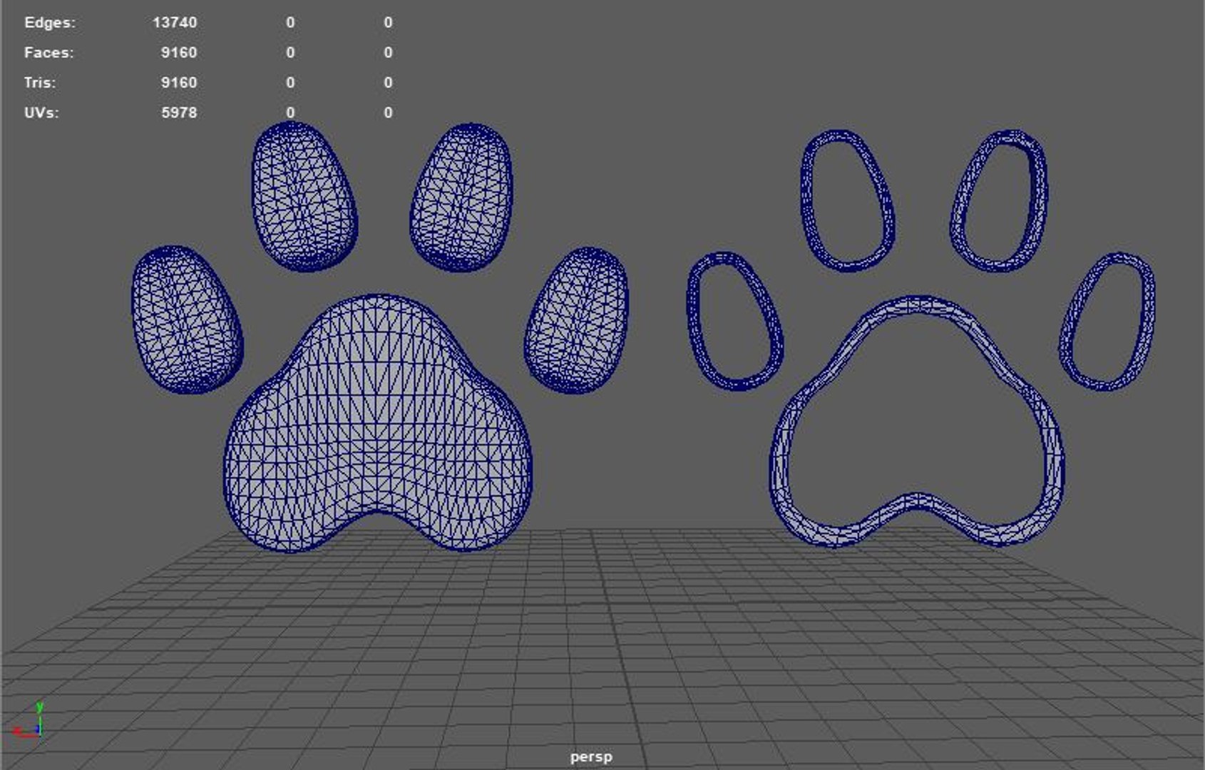 3D Dog Paw 3D Model - TurboSquid 2336966