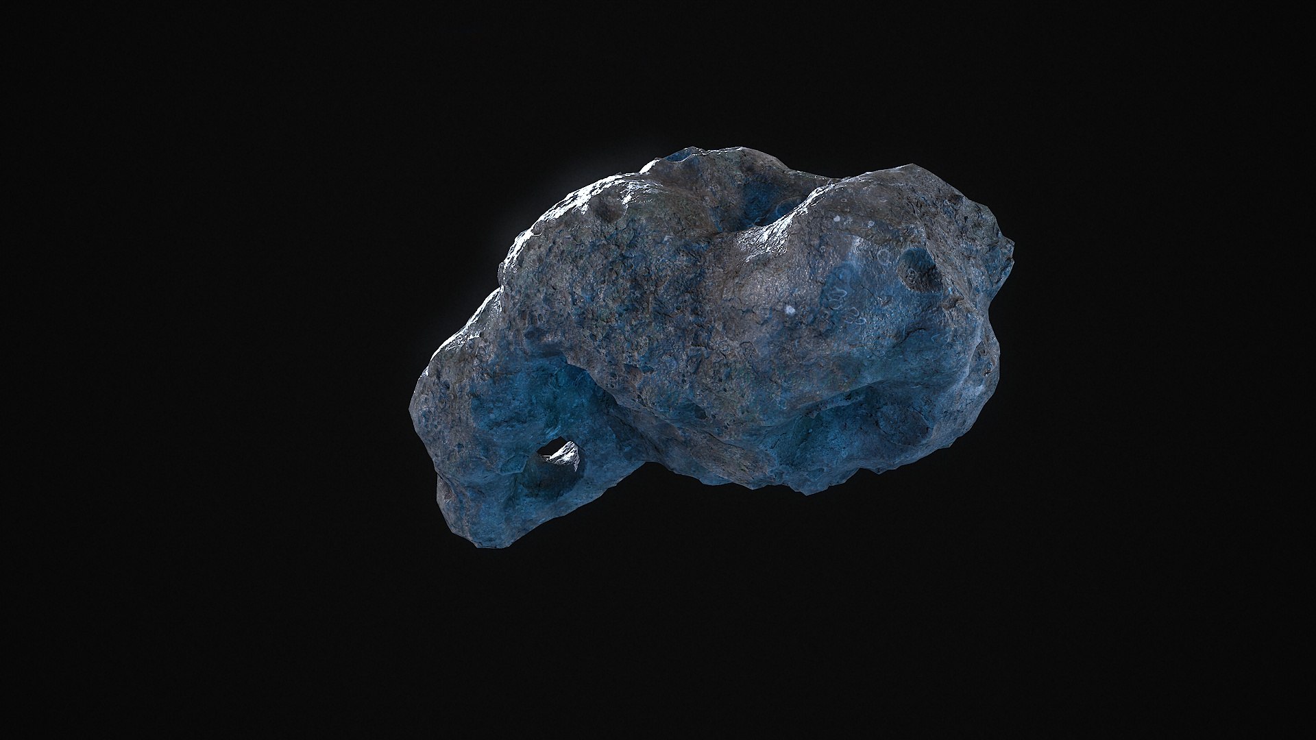 Realistic Asteroid 3 3D Model - TurboSquid 2290229
