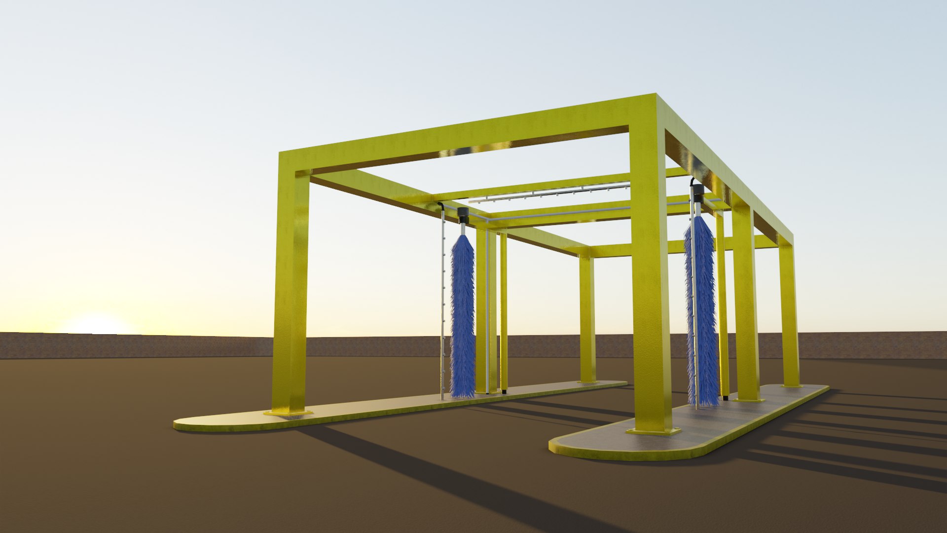 3D Car Wash - TurboSquid 1765598