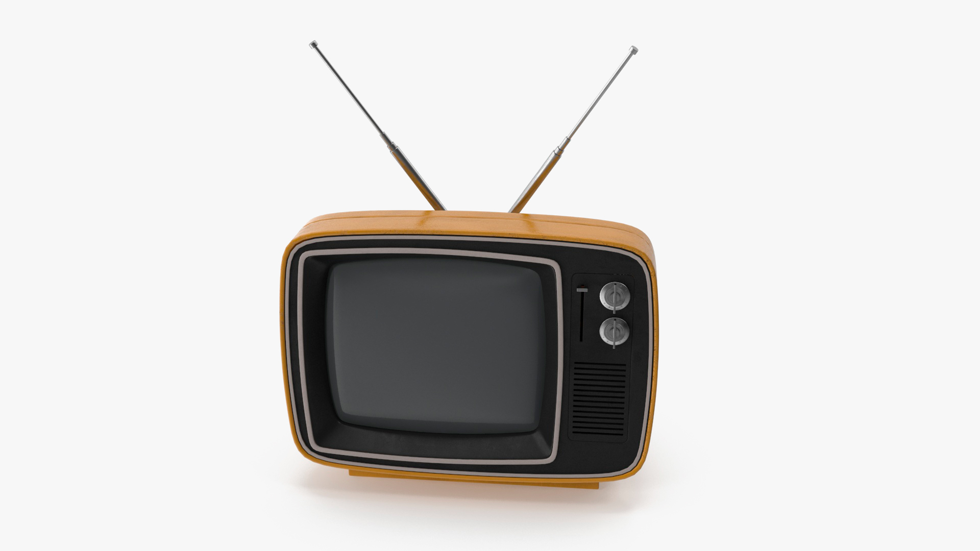 Retro Vintage TV 3D Model - TurboSquid 2167638