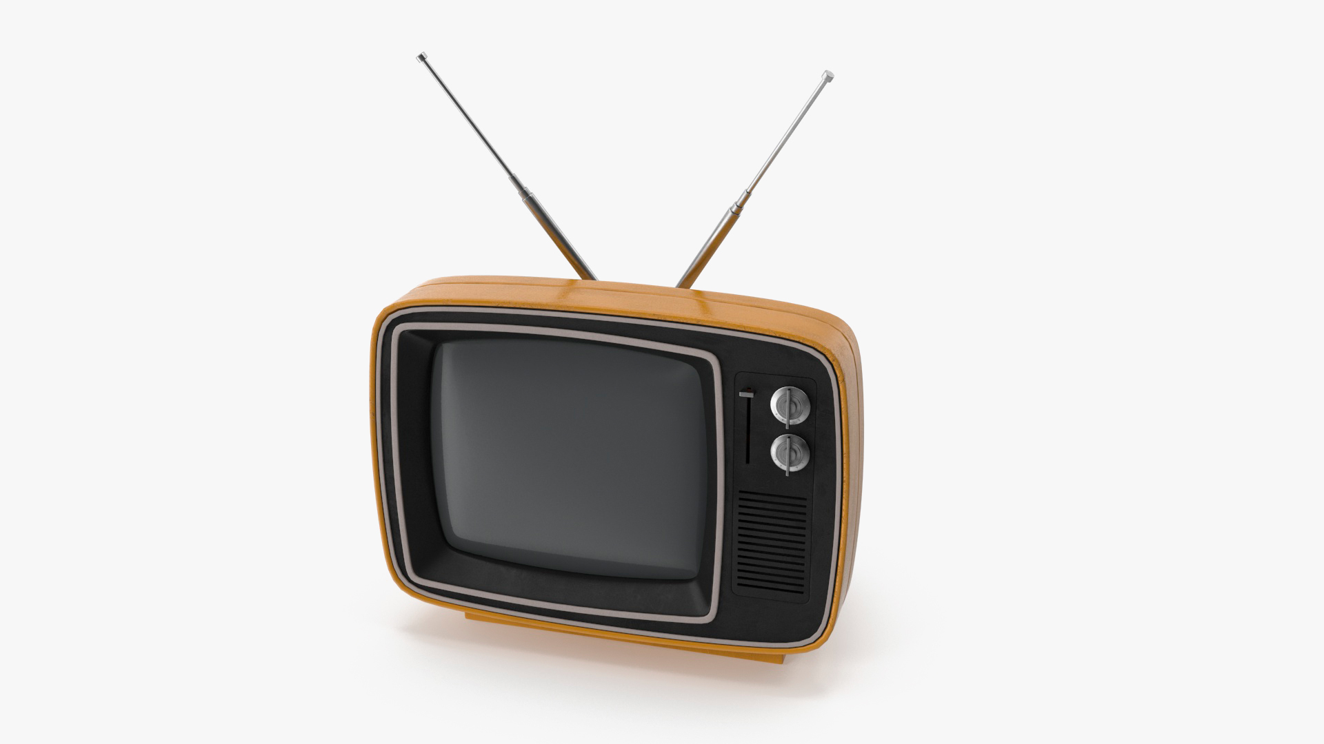 Retro Vintage TV 3D model - TurboSquid 2167638
