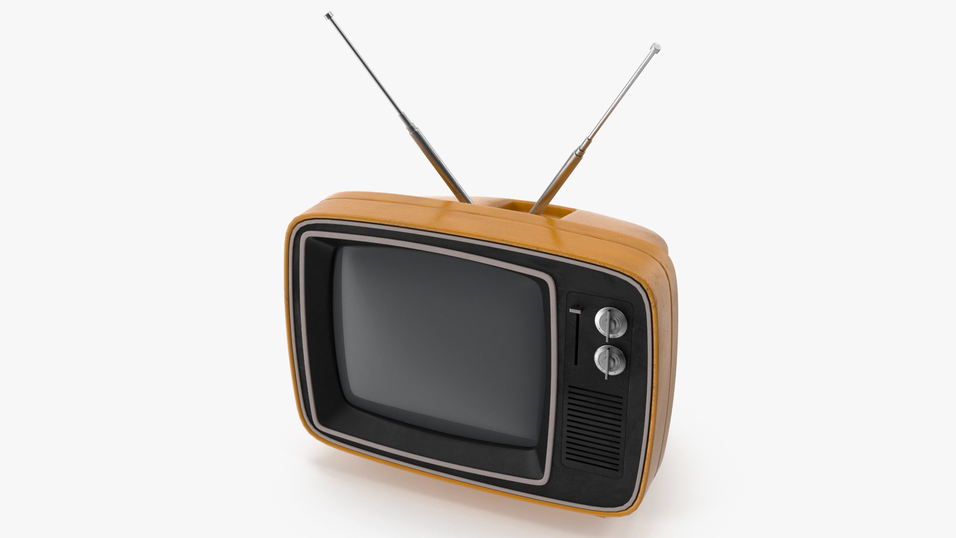 Retro Vintage TV 3D Model - TurboSquid 2167638