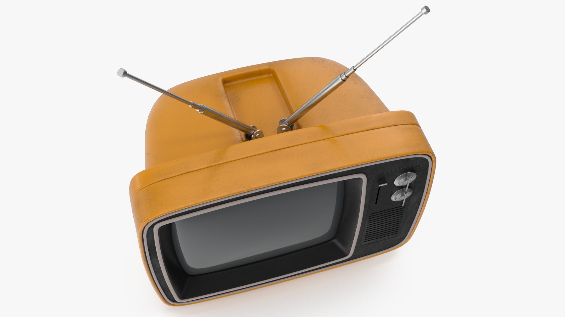 Retro Vintage TV 3D Model - TurboSquid 2167638