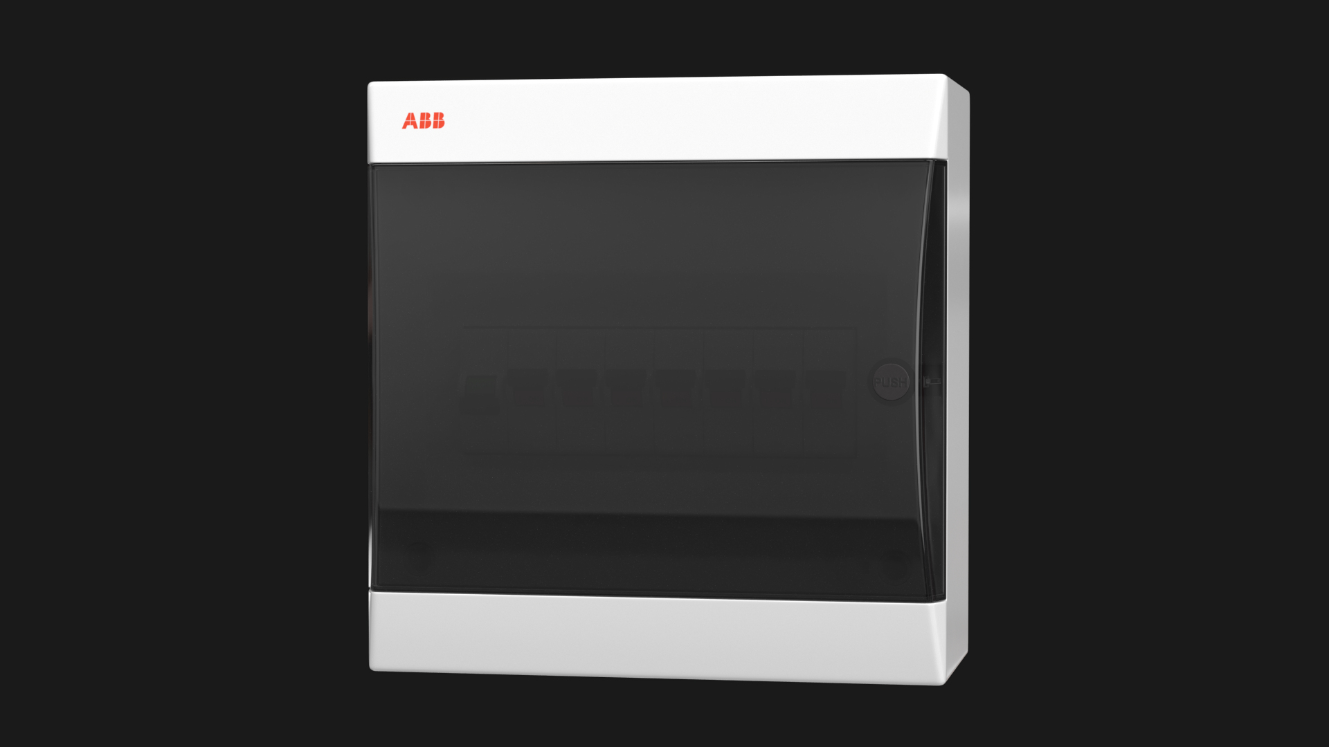 Electrical Panel ABB Unibox IP40 8M Model - TurboSquid 2020580