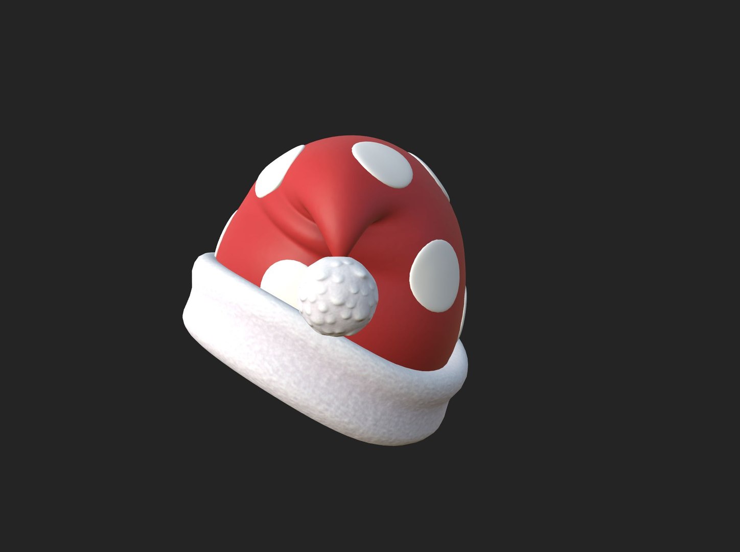 Hat063 Dot Nightcap Model - TurboSquid 2337699