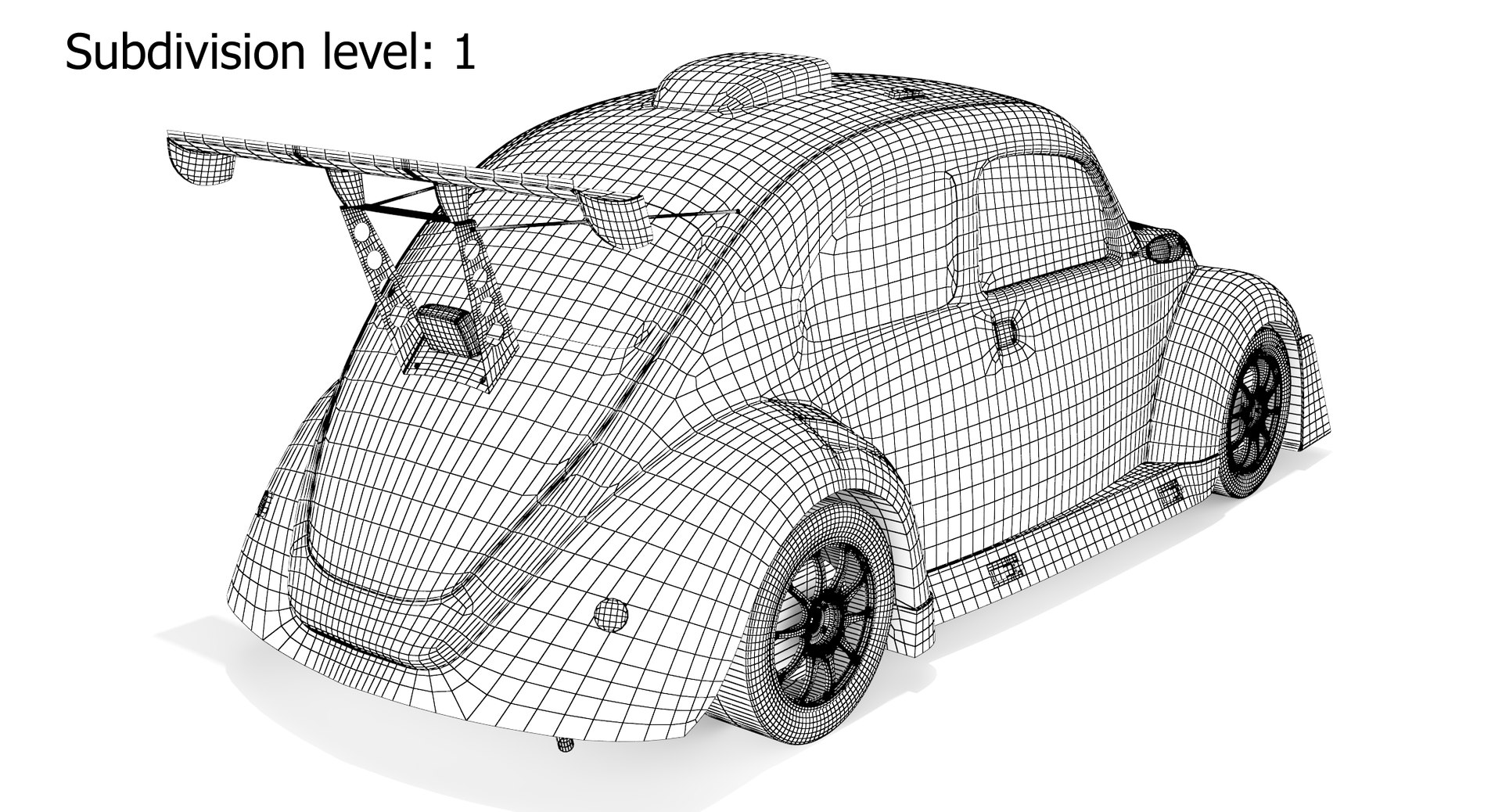 VW Volkswagen Beetle Fun Cup Quentin Laruelle model - TurboSquid 2090641