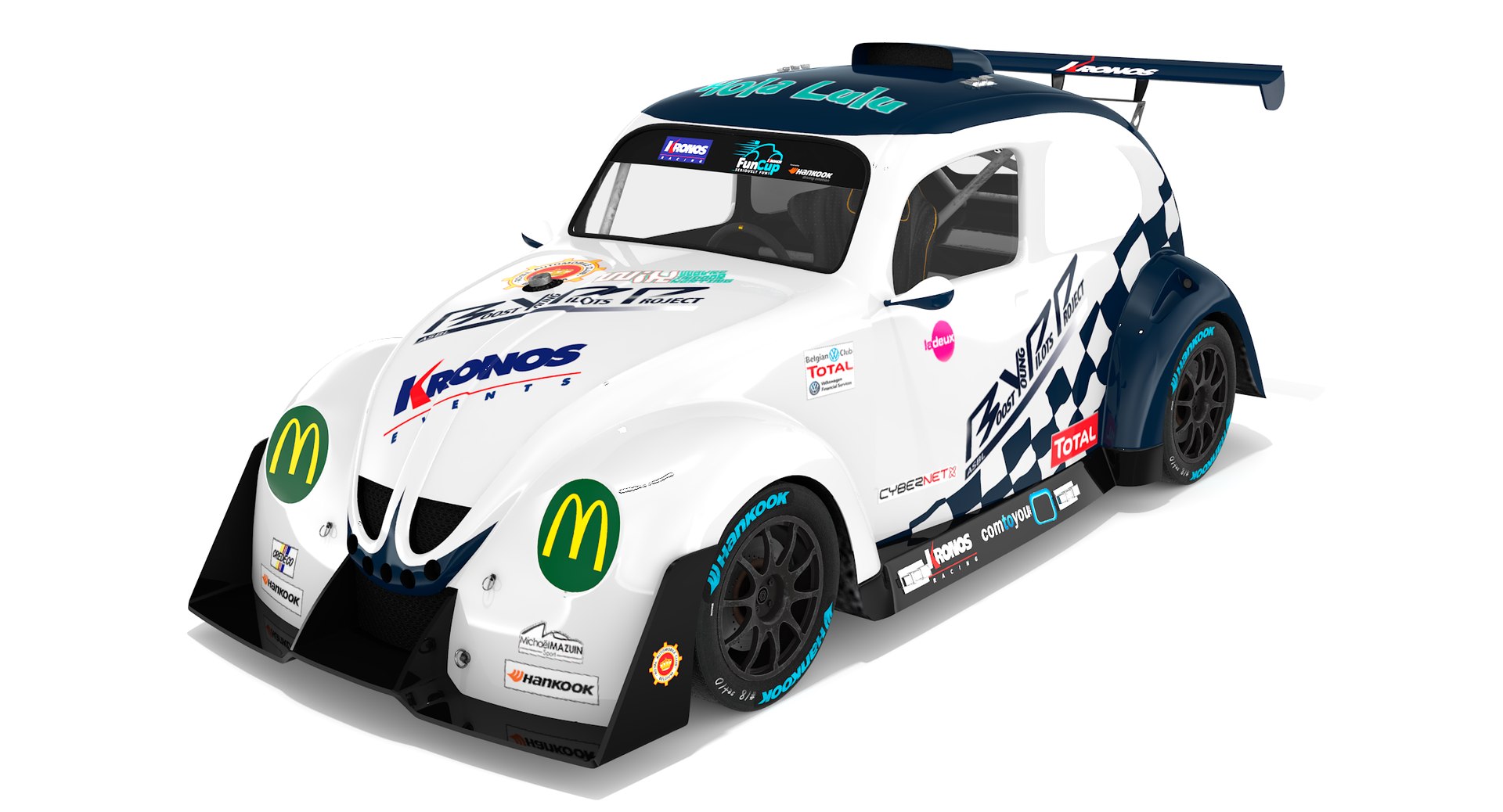 VW Volkswagen Beetle Fun Cup Quentin Laruelle model - TurboSquid 2090641