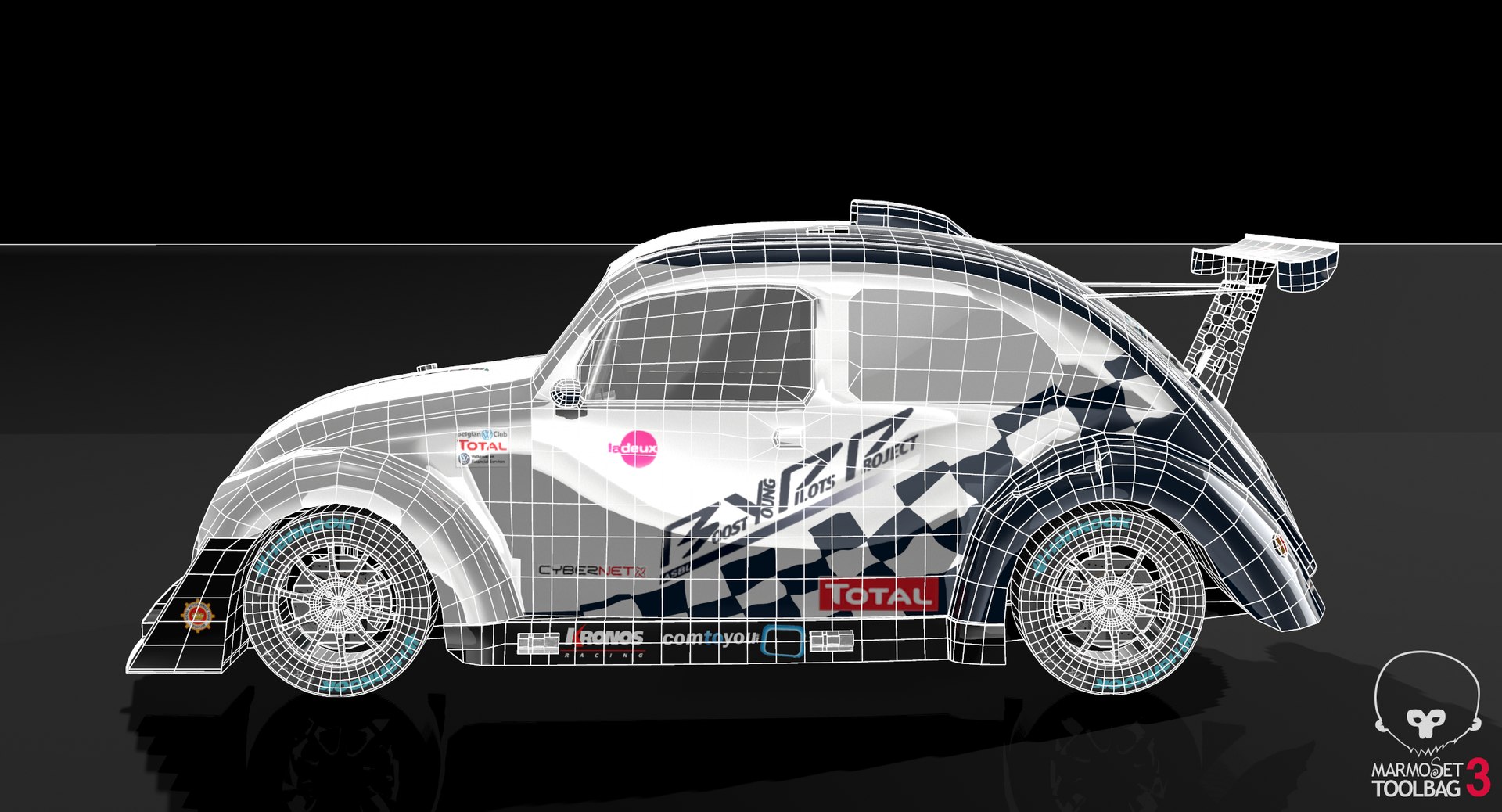 VW Volkswagen Beetle Fun Cup Quentin Laruelle model - TurboSquid 2090641