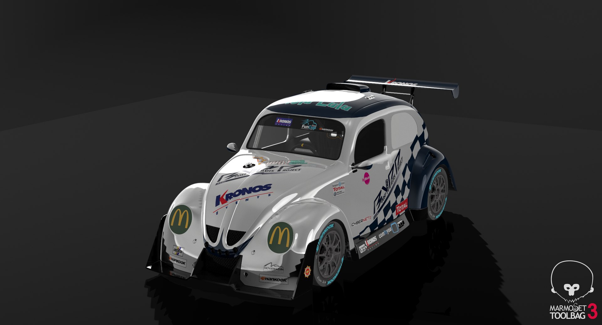 VW Volkswagen Beetle Fun Cup Quentin Laruelle model - TurboSquid 2090641
