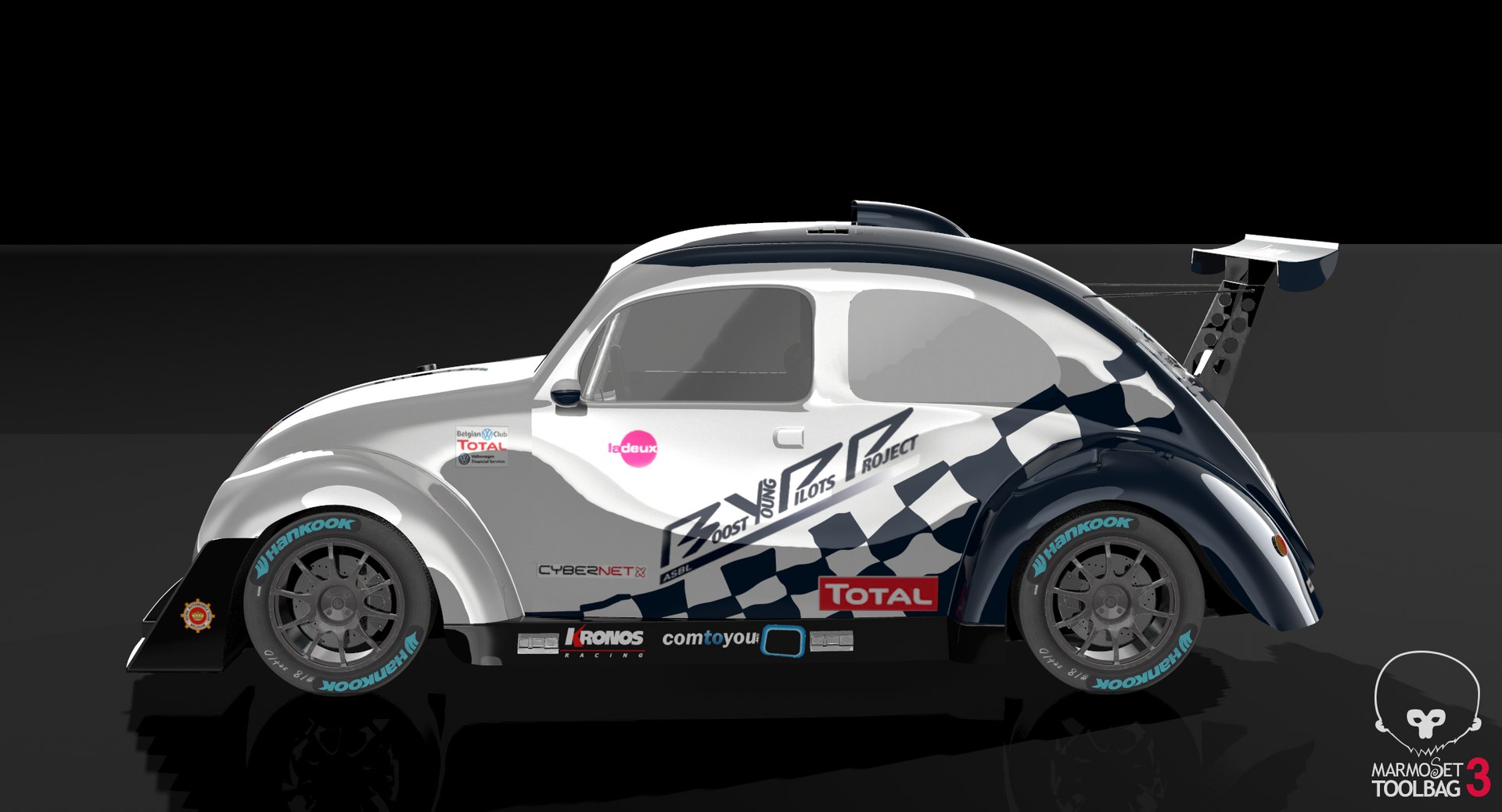 VW Volkswagen Beetle Fun Cup Quentin Laruelle model - TurboSquid 2090641