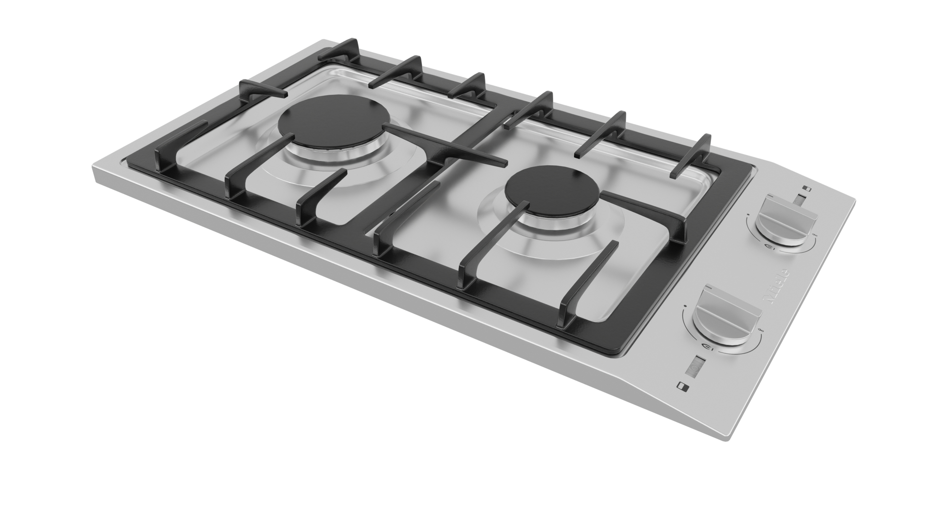 3D Miele CS 1012-1 Gas Cooktop - Low-poly Photorealistic PBR 3D Model ...