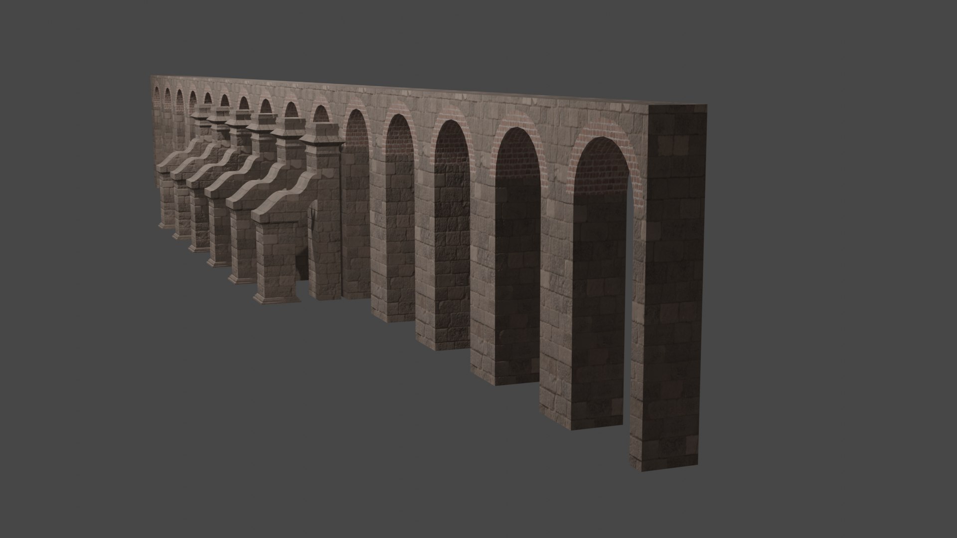 Aqueduct 3D Model - TurboSquid 1907854