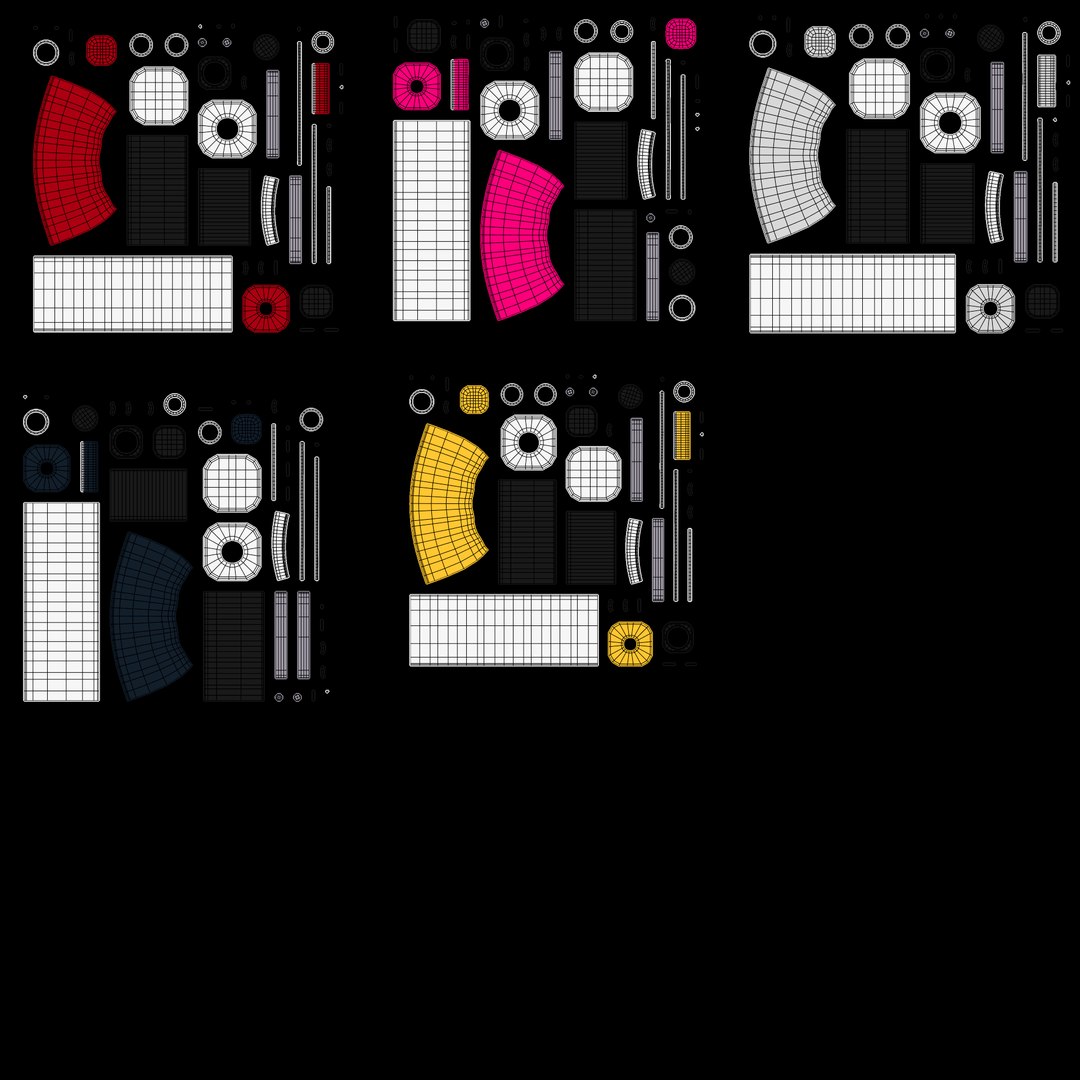 Nail Polishes Colored 3D Model - TurboSquid 1850274