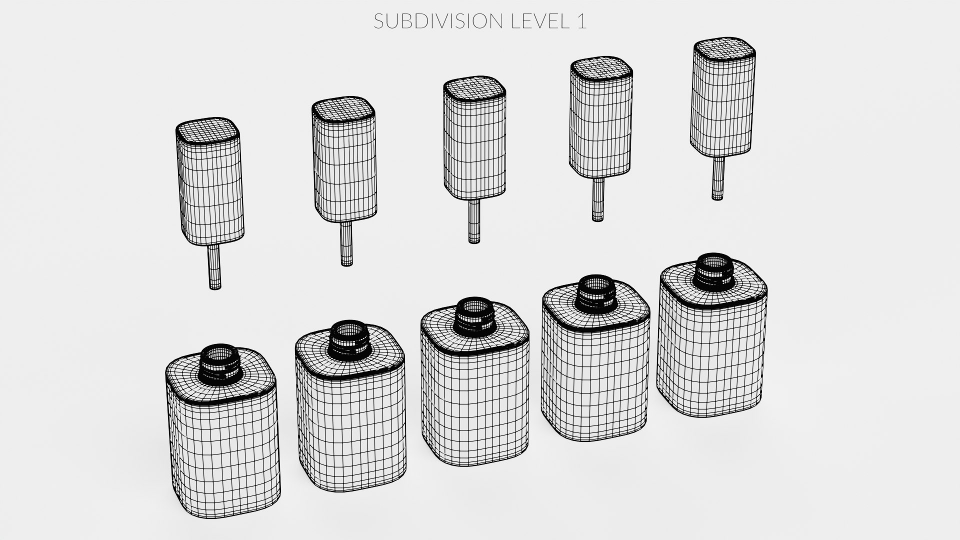 Nail Polishes Colored 3D Model - TurboSquid 1850274