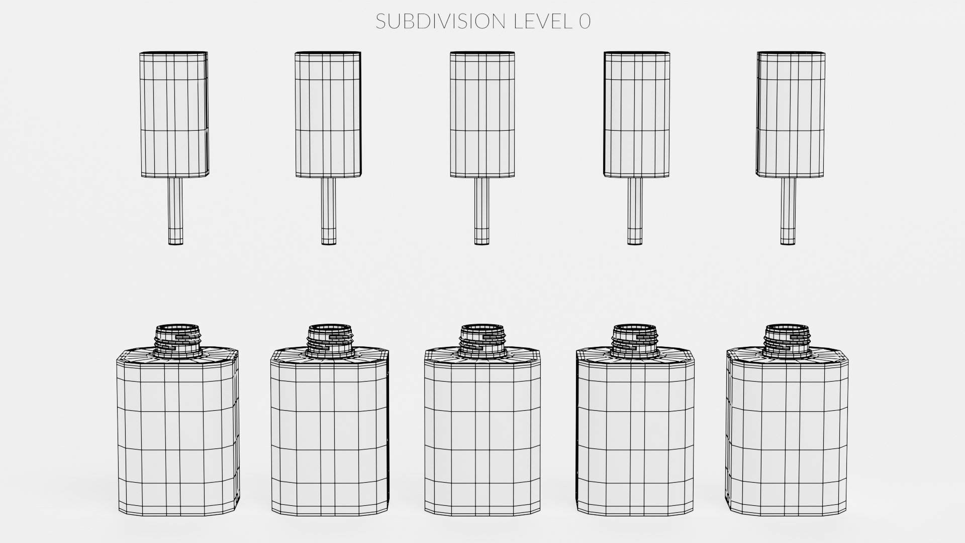 Nail Polishes Colored 3D Model - TurboSquid 1850274