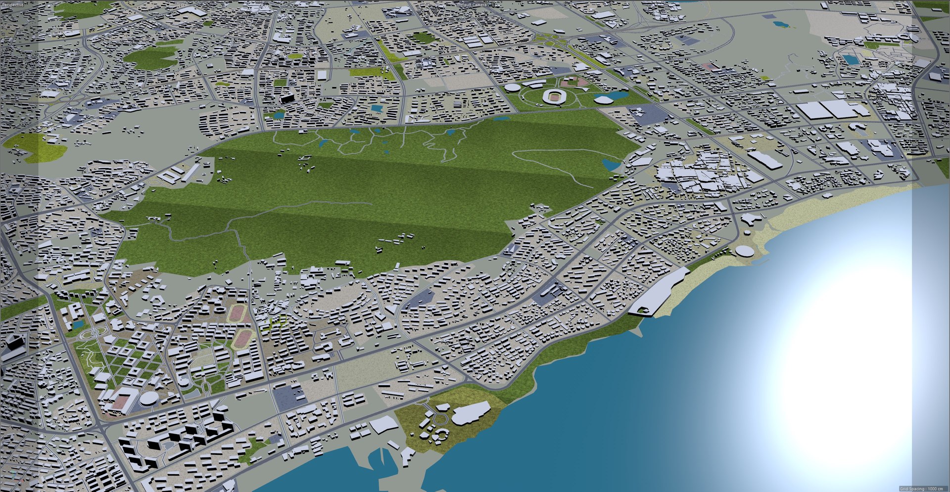 3D City Area Building Model - TurboSquid 1669848