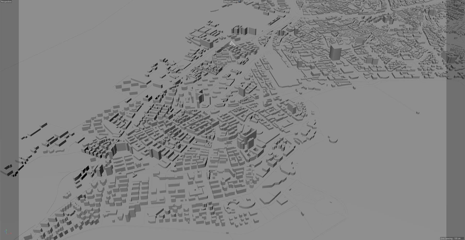 3D City Area Building Model - TurboSquid 1669848