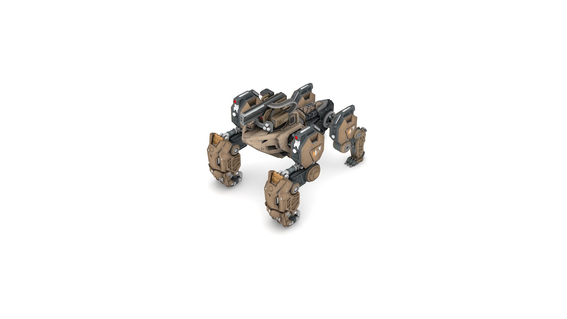 3D Cyber Minotauros Model - TurboSquid 2380475