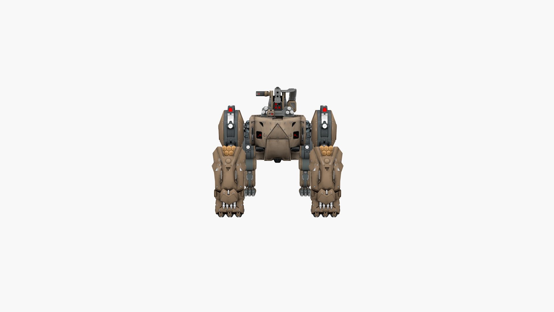 3D Cyber Minotauros Model - TurboSquid 2380475