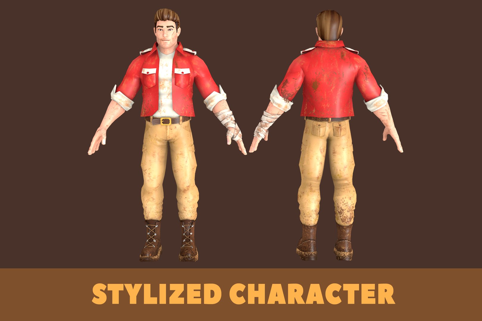Stylized Character 3D - TurboSquid 2277309