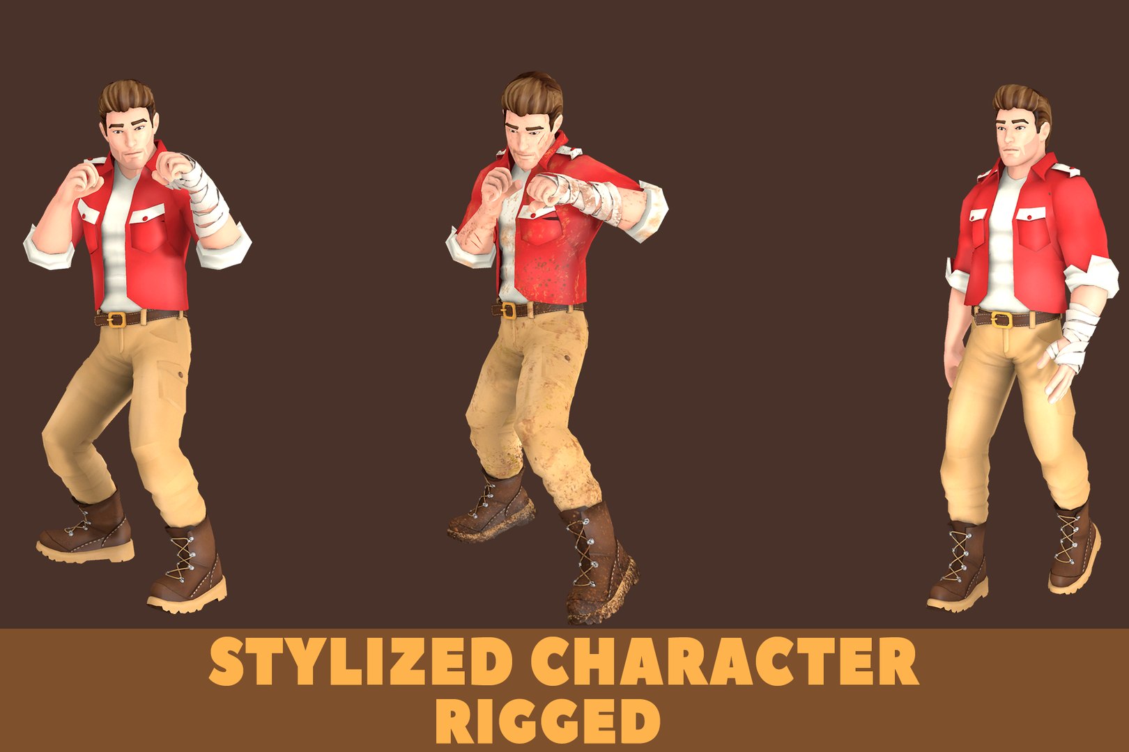 Stylized Character 3D - TurboSquid 2277309