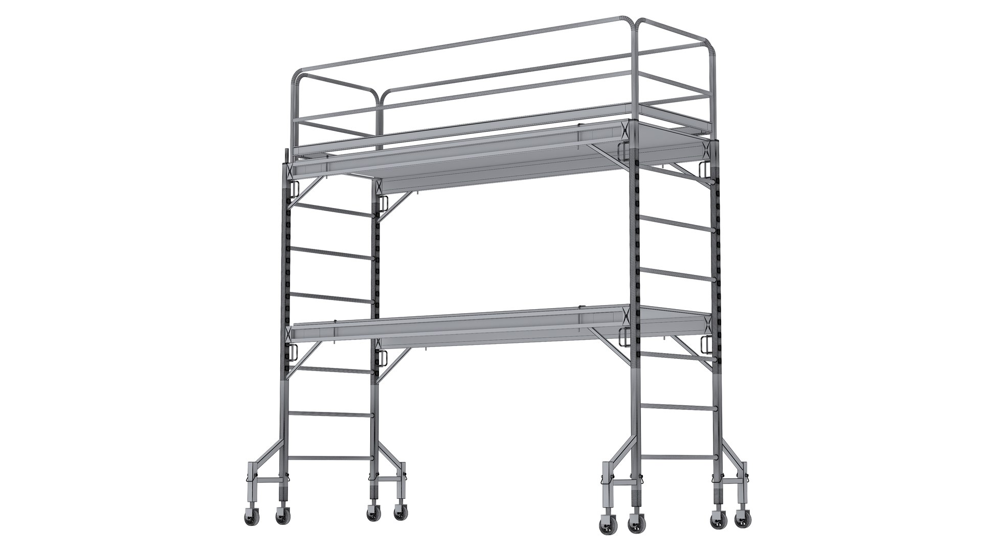 Rolling Scaffold 3D Model - TurboSquid 2336983