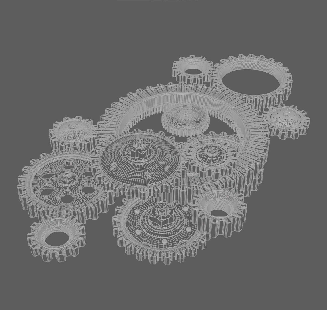 3D GEARS Animation - TurboSquid 2307320