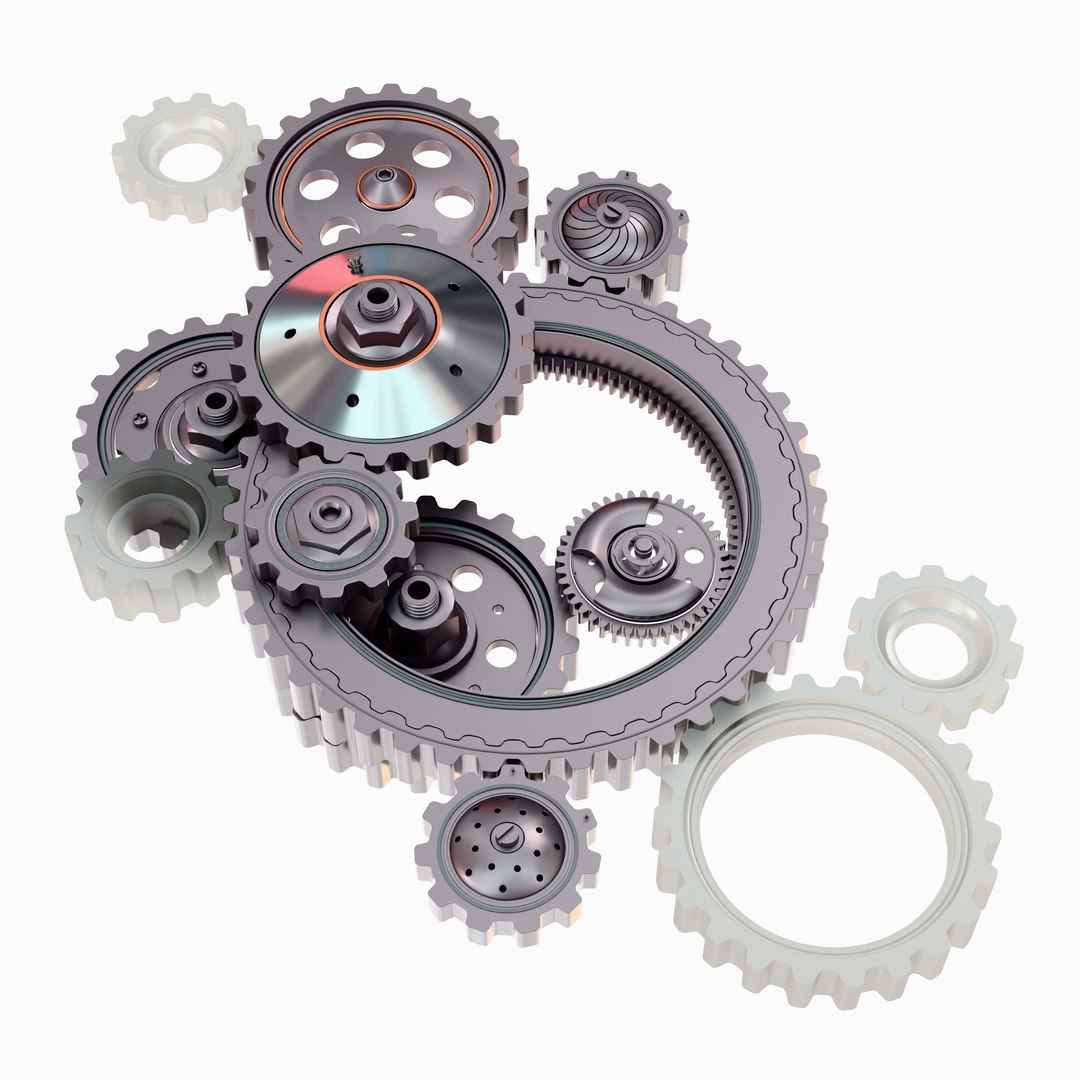 3D GEARS Animation - TurboSquid 2307320