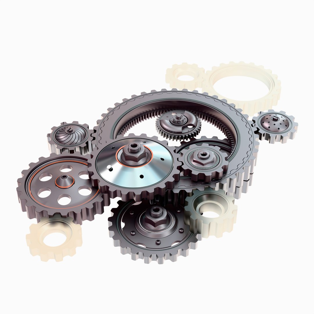 3D GEARS Animation - TurboSquid 2307320