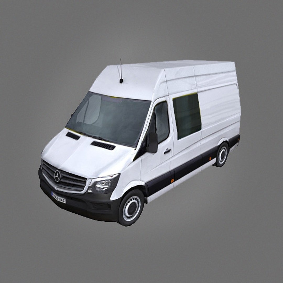 Mercedes Van 3d Max