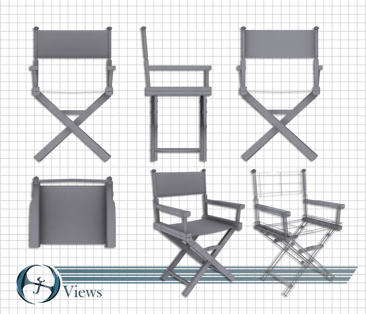 Movie Director Chair Max