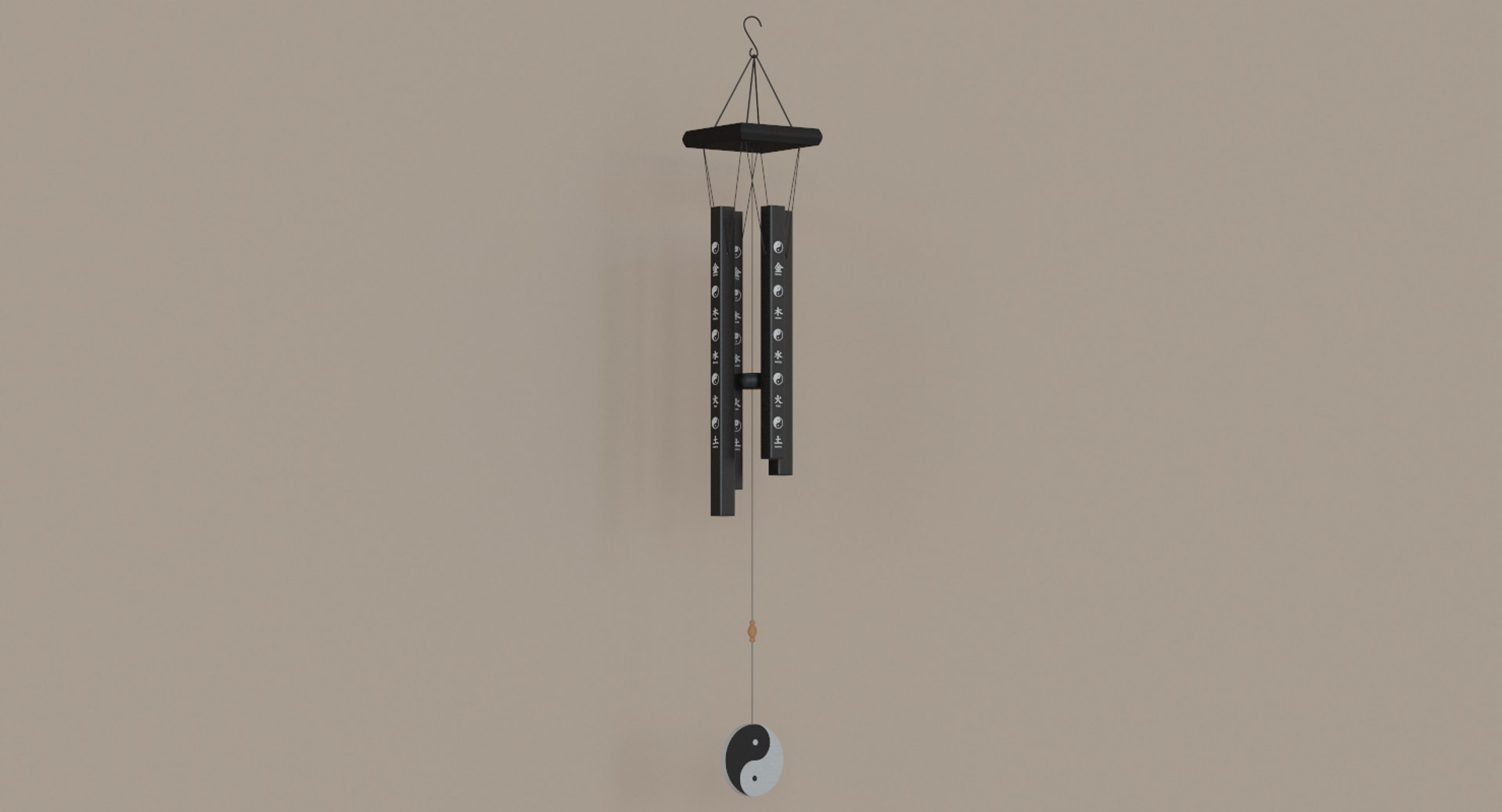 Wind Chimes Chinese 3D Model - TurboSquid 1426508