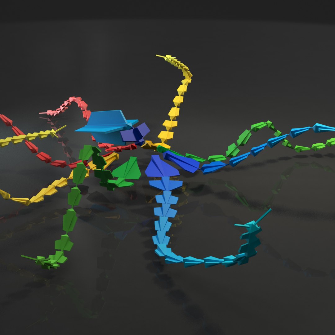 Rigged Giant Pacific Octopus 3d Model