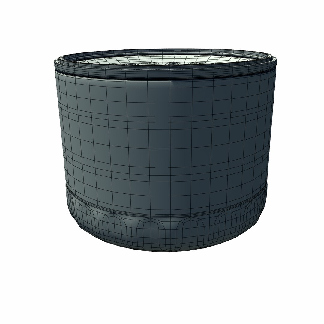 3d Model Oil Filter
