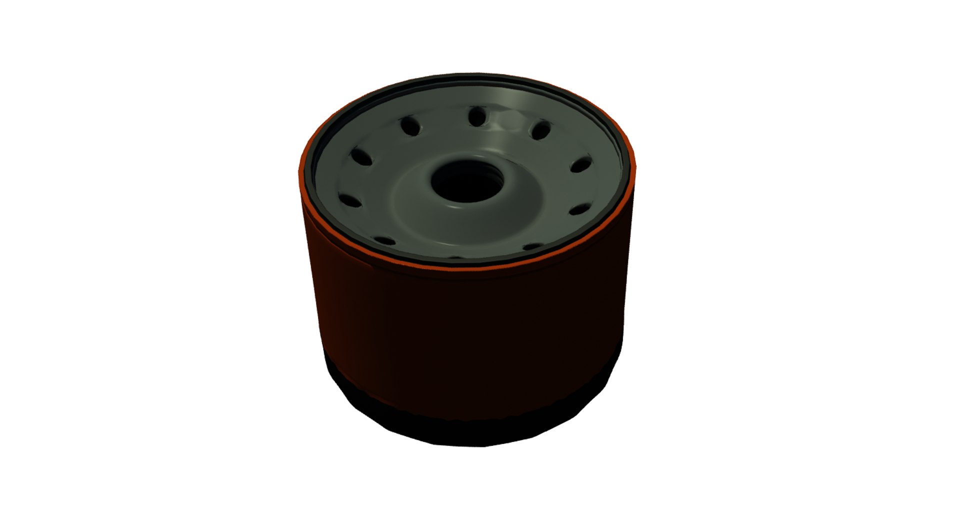 3d Model Oil Filter