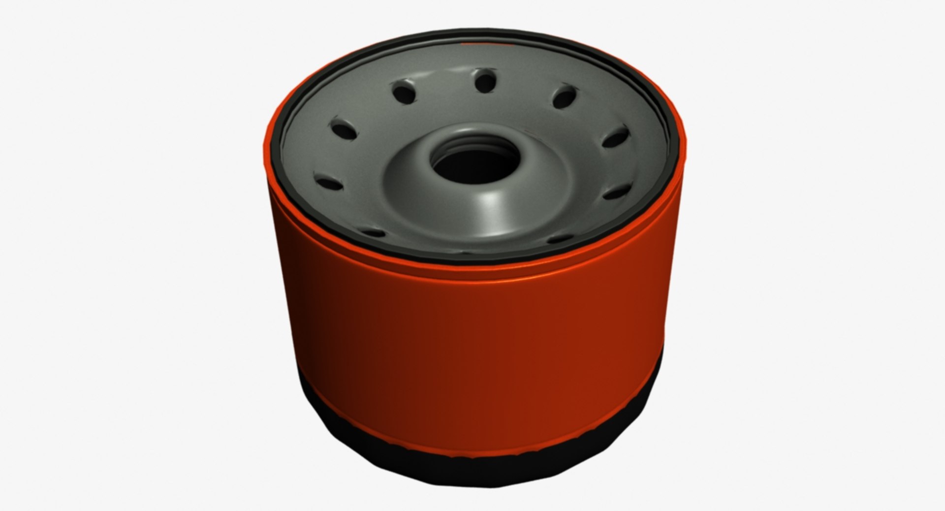 3d Model Oil Filter