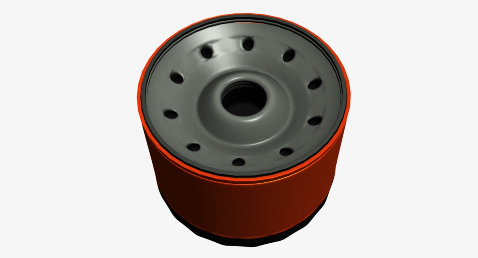 3d Model Oil Filter