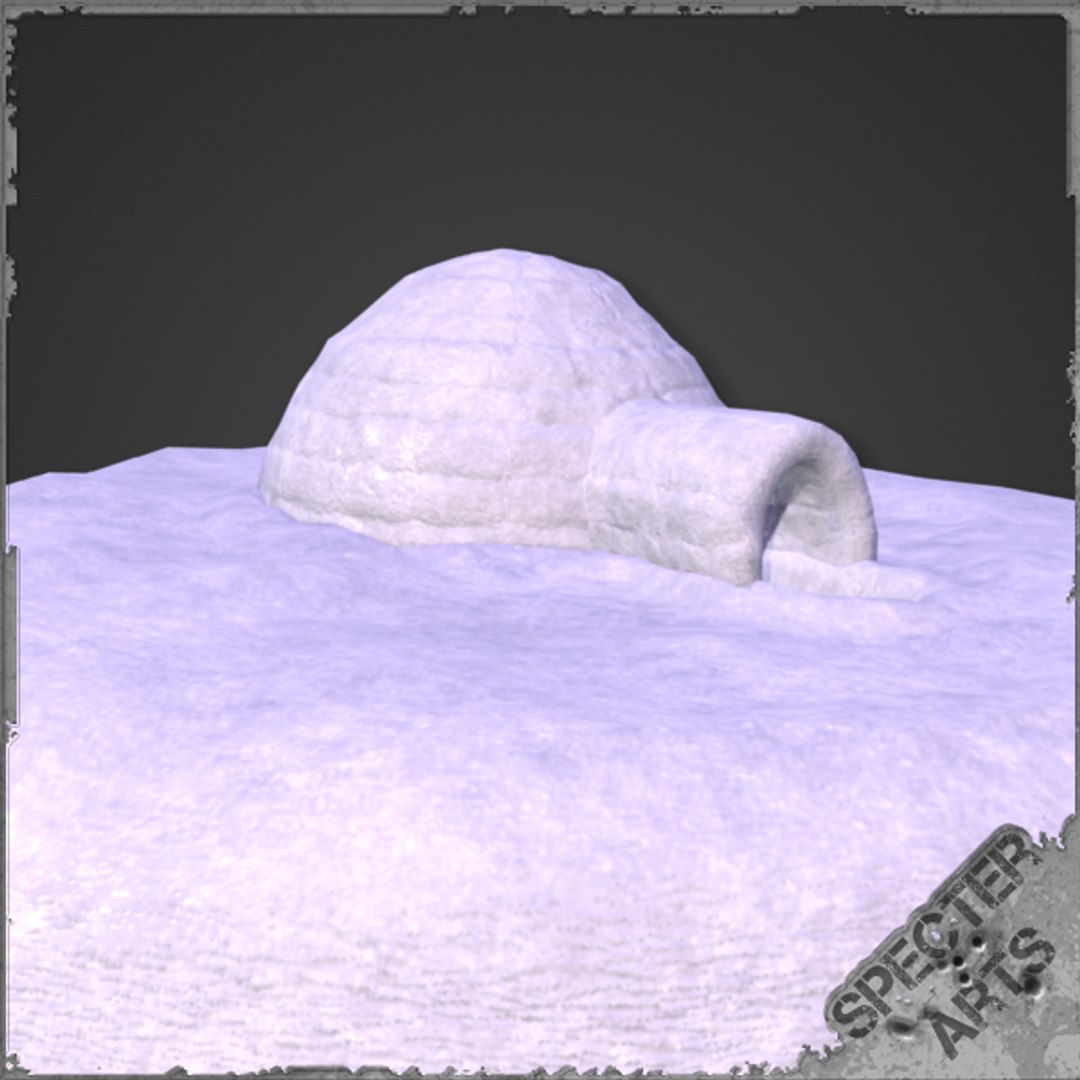 Igloo Domed Structure 3d 3ds