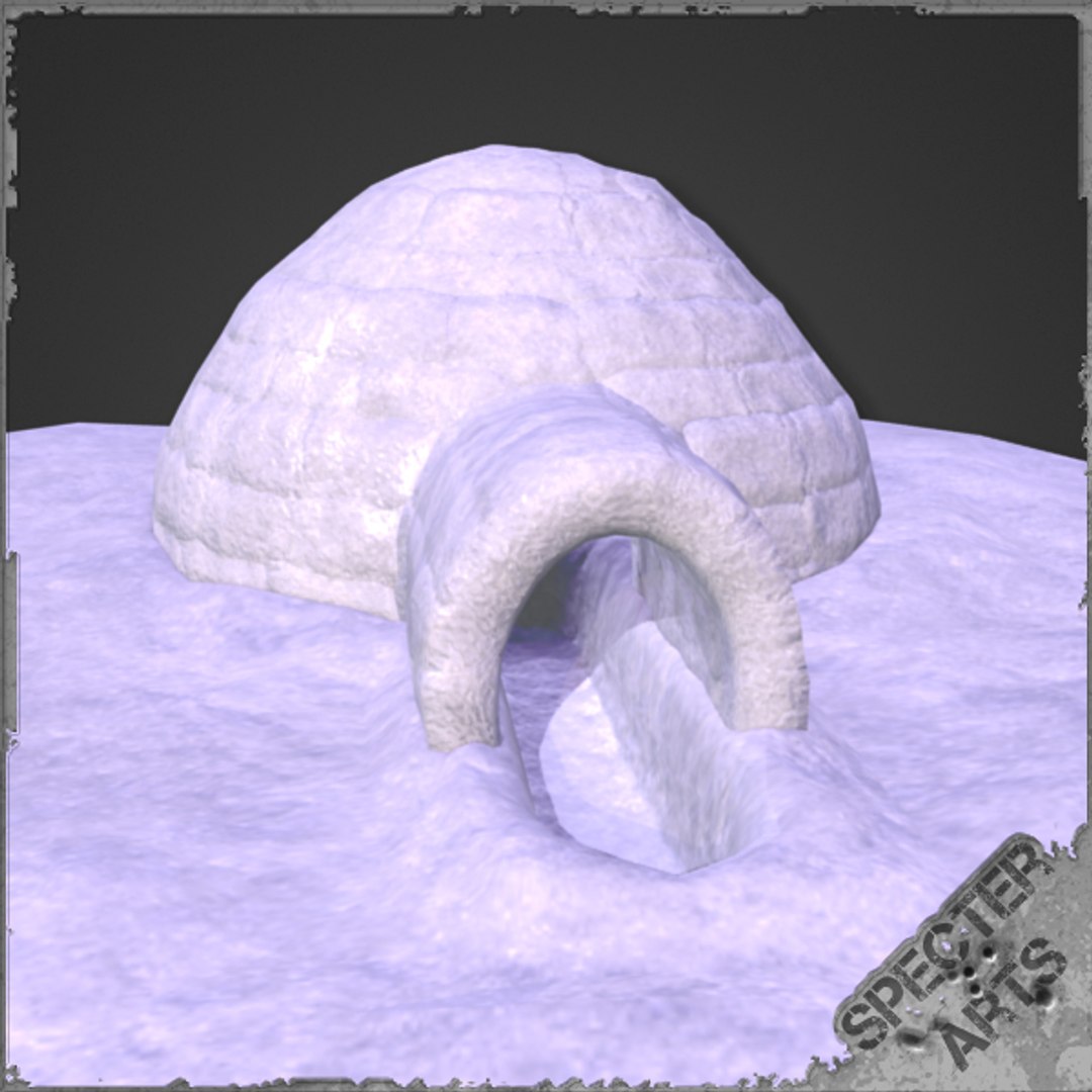 Igloo Domed Structure 3d 3ds