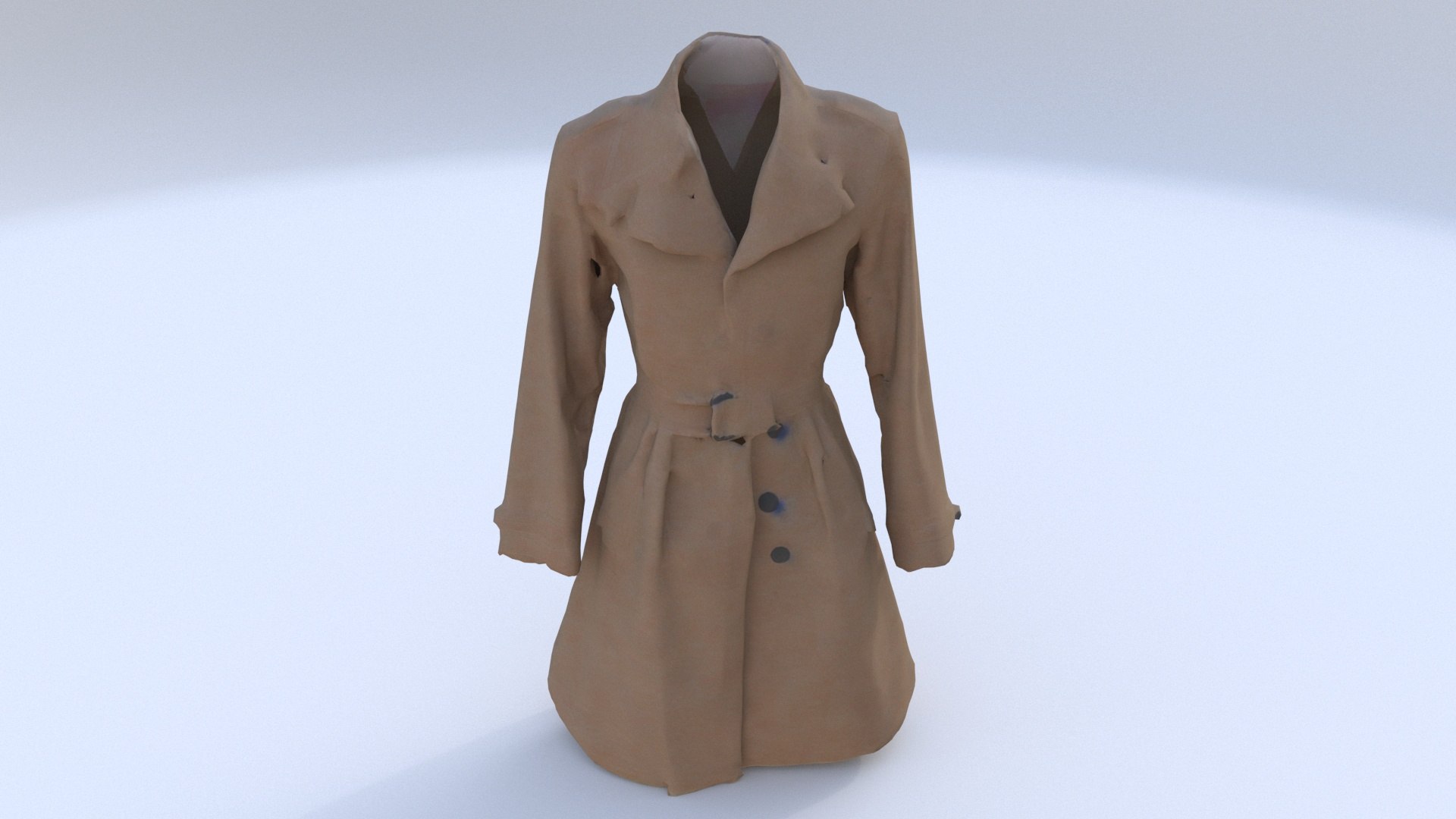 Coat Model - TurboSquid 2332832